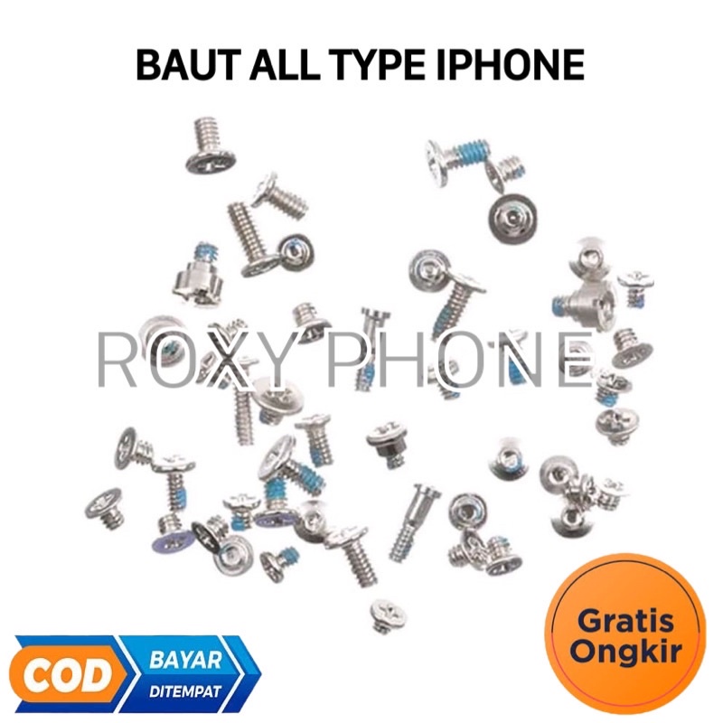 Jual BAUT IPHONE FULLSET 5S 6 6S 6S+ 6+ 7 7+ 8 8+ X XR XS XS MAX BAUT ...