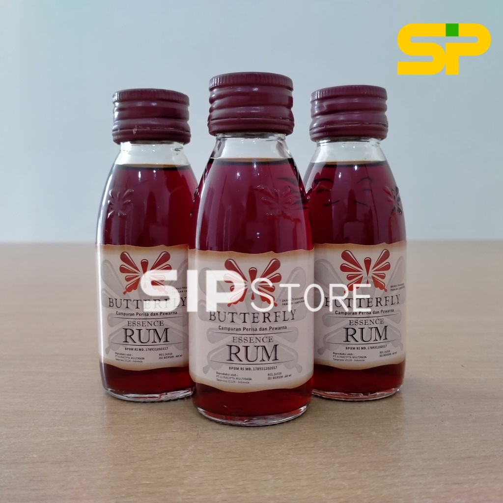 Jual Koepoe Essence RHUM JAMAICA Butterfly 60ml / Essence Jamaica Rum 60 ml | Shopee Indonesia