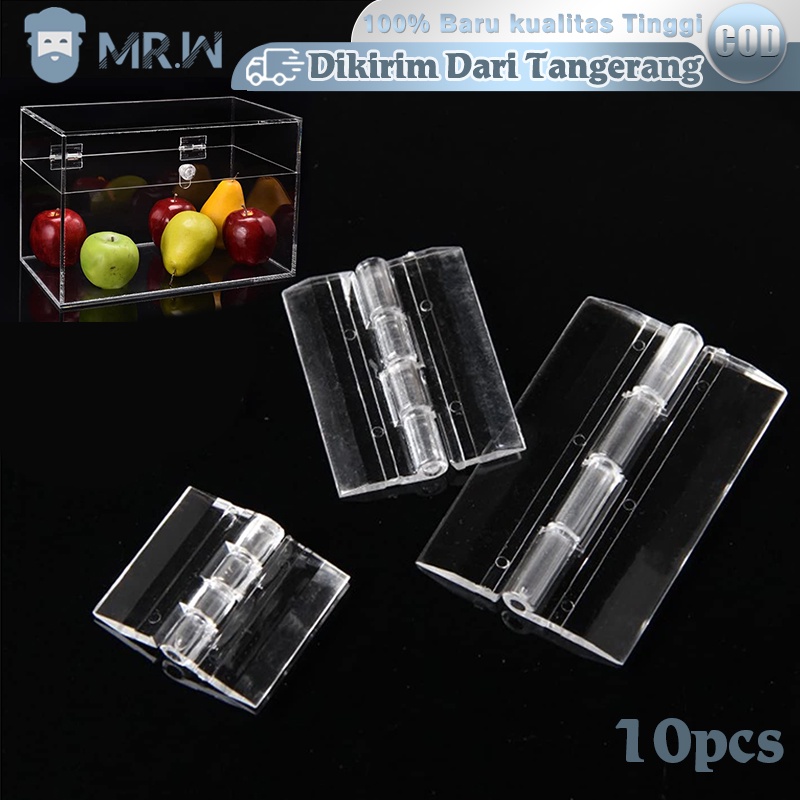 Jual Engsel Akrilik 10pcs Engsel Acrylic Transparan Acrylic Hinge ...