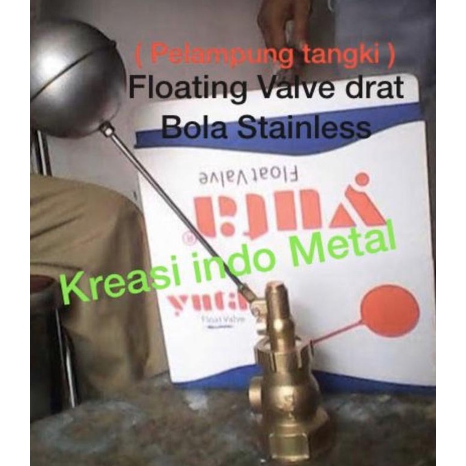 Jual 2 Floating Valve / Pelampung Tangki - 50A / 2 Inch - Bola ...