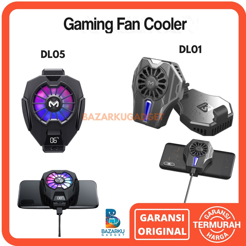 Jual DL01 DL05 Kipas HP Gaming Fan Cooler Radiator Pendingin HP ...