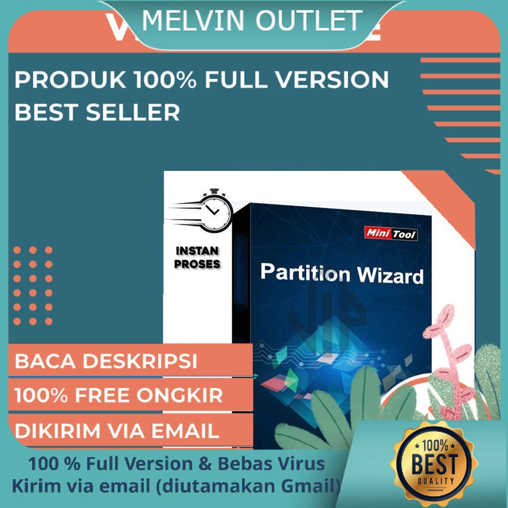 Jual Minitool Partition Wizard Versi 12 Full Version |Software Windows ...