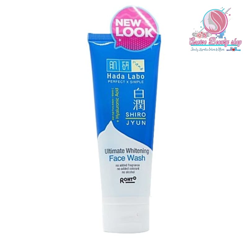 Jual Hada Labo Shirojyun Ultimate Whitening Face Wash (BIRU) | Shopee ...