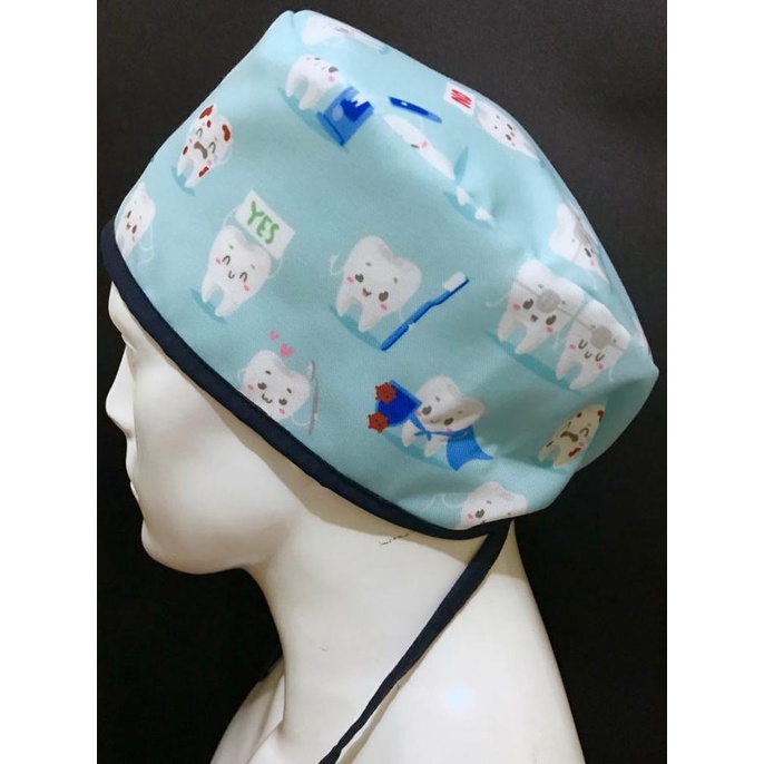 Jual Dentist/dokter gigi scrub hats / topi operasi dokter/bidan/perawat ...