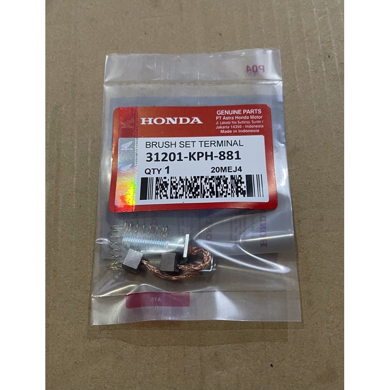 Jual Brush Terminal Set Kul Boster Arang stater kharisma,supra x 125 ...