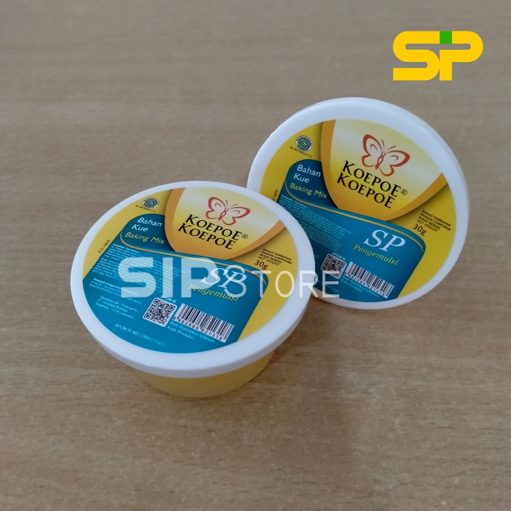 Jual SP Koepoe Koepoe 30gr / Emulsifer Pengemulsi Pelembut Kue ...