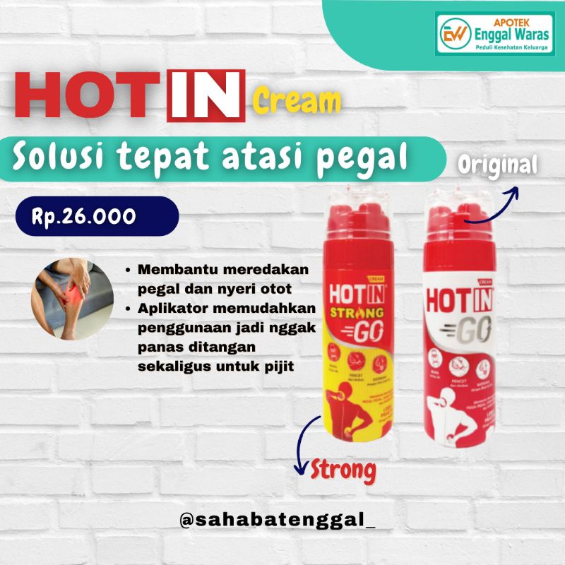 Jual HOT IN GO STRONG & ORIGINAL | Shopee Indonesia