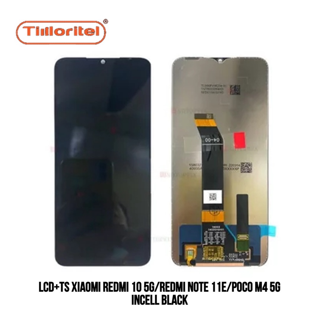 Jual LCD+TS XIAOMI REDMI 10 5G/REDMI NOTE 11E/POCO M4 5G BLACK | Shopee ...