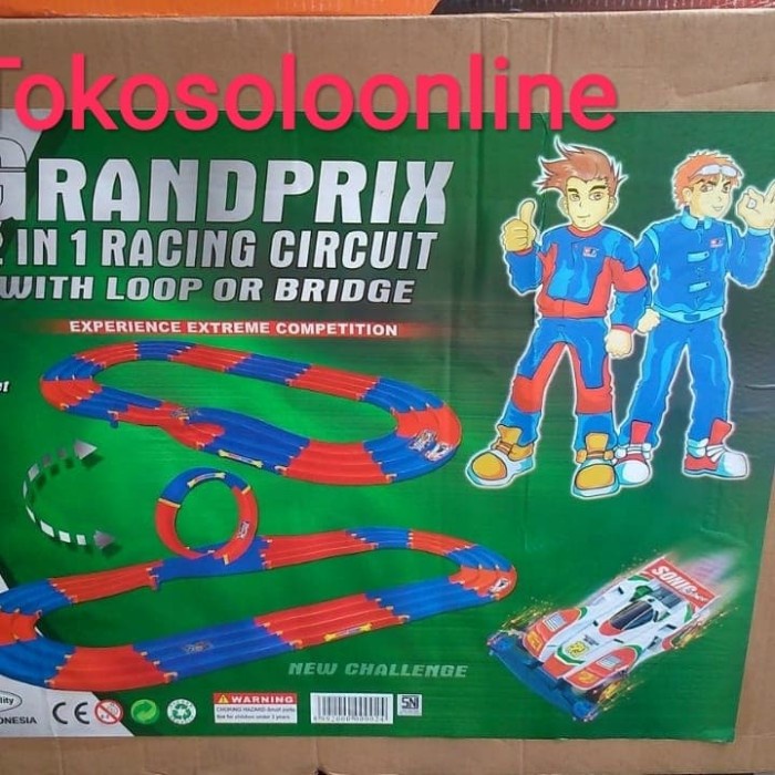 Jual Track Tamiya 3 Jalur Image Interchange Grand Prix 2 In 1 Bridge ...