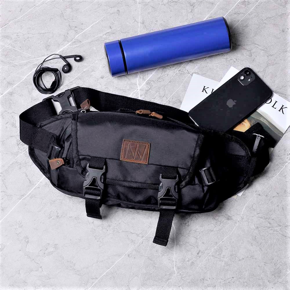 Jual Tas Waist Bag Tas Pinggang Sunmori Model Modern Dan Simple Anti ...