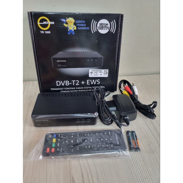 Jual STB NEXTRON DVB T2 TR 1000 TV DIGITAL Set Top Box TR1000 TV digital analog | Shopee Indonesia