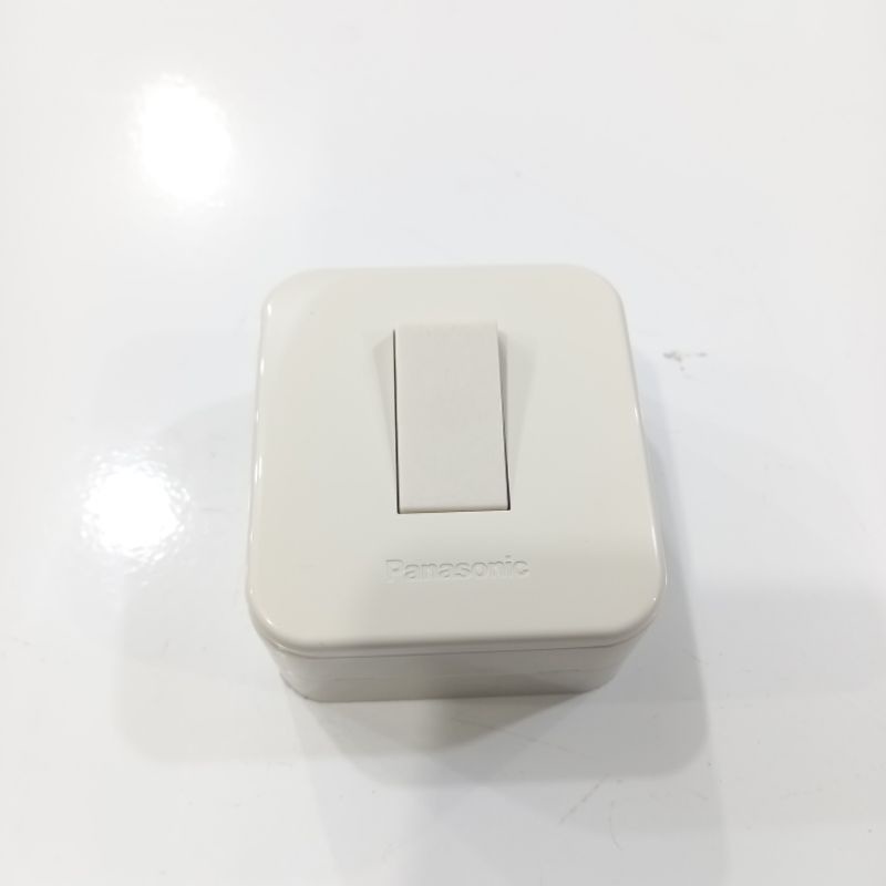 Jual Saklar Sakelar Timbul Tunggal Ganda Panasonic | Shopee Indonesia