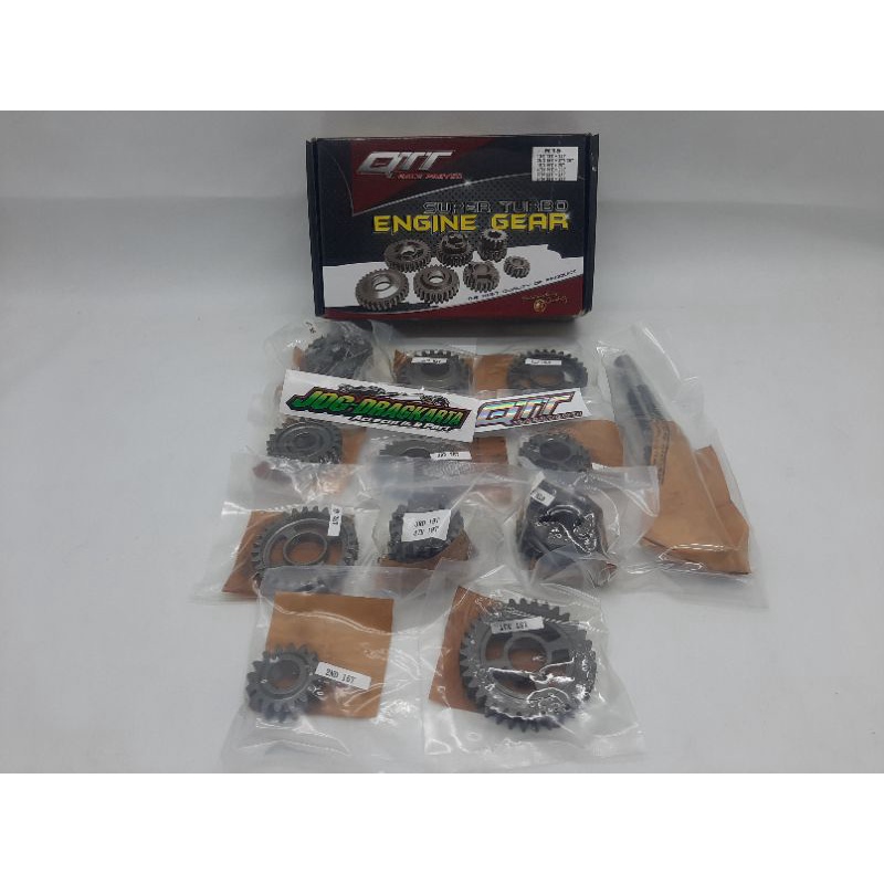 Jual GEAR RASIO GEAR BOX YAMAHA R15 R15V3 MX KING NEW 150 QTT RACING 13 ...