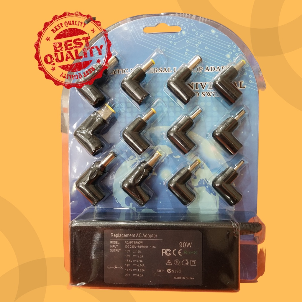 Jual Adaptor universal Laptop monitor CPU komputer Cas charger Acer Hp ...