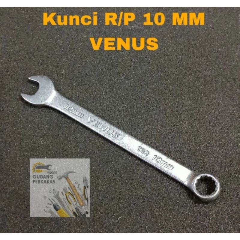 Jual Kunci R/P 10 MM VENUS - Kunci Ring Pas 10MM Kombinasi Combination Wrench | Shopee Indonesia