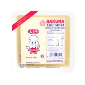 Jual Sakura Tahu Sutera Kotak / Japanese Silken Tofu 300 GR | Shopee ...