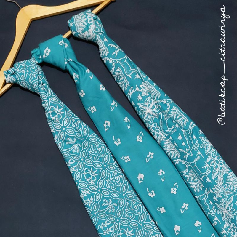 Jual Kain batik cap garutan tosca. | Shopee Indonesia