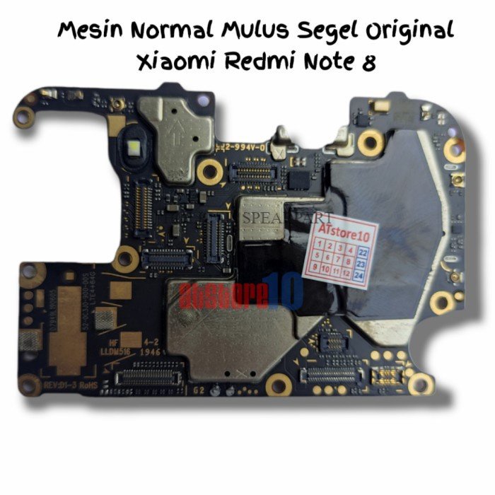 Jual Mesin Normal Motherboard Redmi Note 8 ginkgo Original Tinggal ...