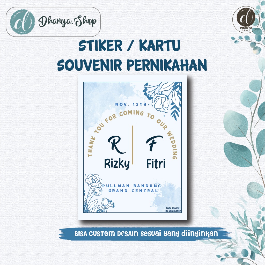 Jual Sticker Wedding/Stiker Nikah/Souvenir Nikah/Segel Souvenir Nikah ...