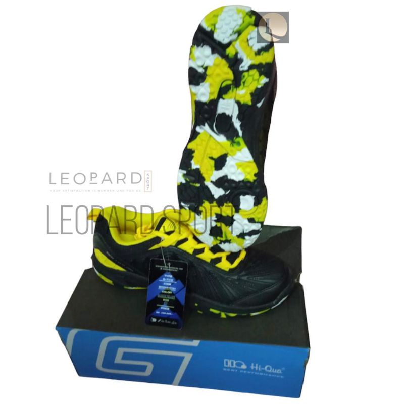 Jual Sepatu Badminton Hi-Qua G-Two Shadow Yellow / Sepatu Hiqua ...