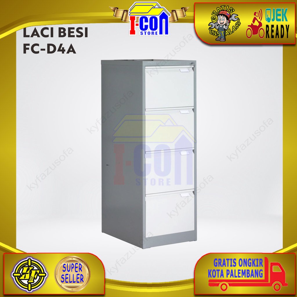 Jual Laci Arsip lemari Arsip Filling Cabinet FC D4A FRONTLINE | Shopee ...
