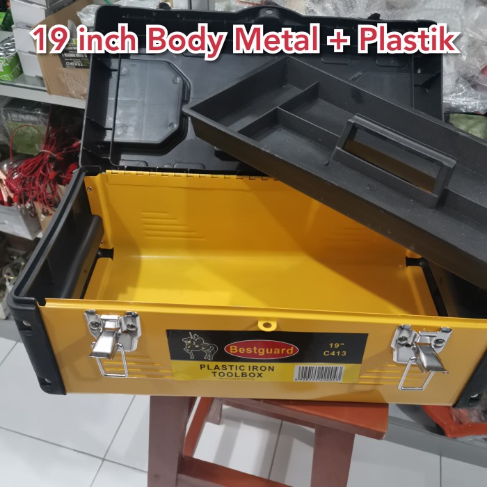 Jual BESTGUARD TOOLBOX 19 INCH BODY BESI TOOL BOX KOTAK PERKAKAS ...