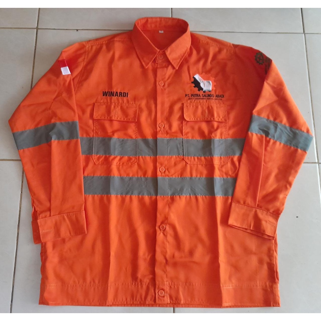 Jual TERMURAH!! WERPAK PRIA WANITA LENGAN PANJANG/ WEARPACK SAFETY ...