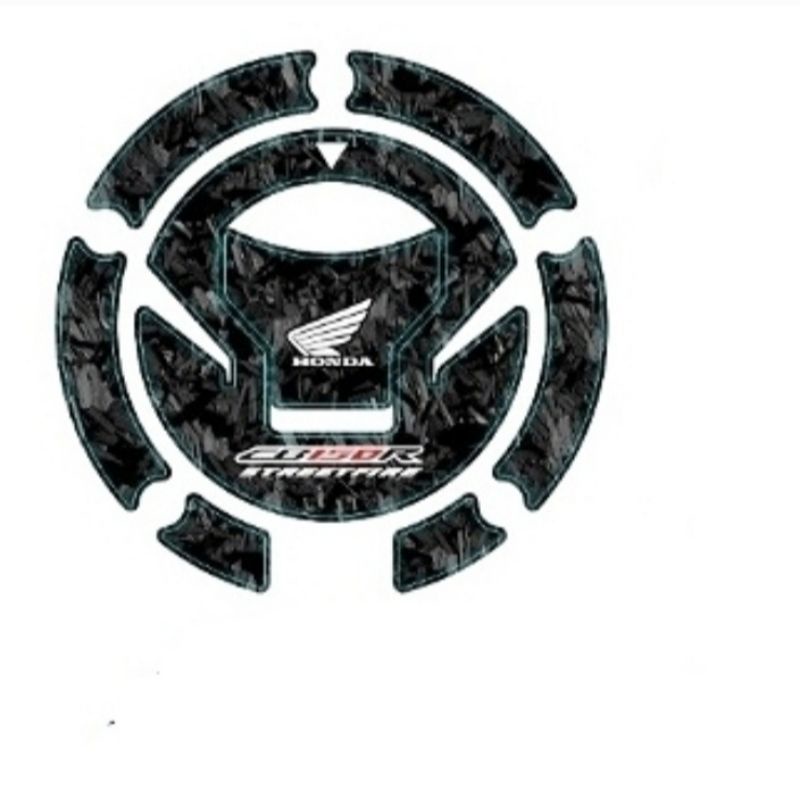 Jual sticker timbul cb 150 r new karbon forgade / emblem cb150 r new ...