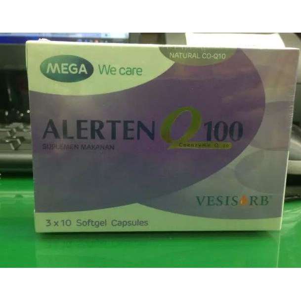 Jual ALERTEN Q100 30 SOFTGEL CAPSULES | Shopee Indonesia