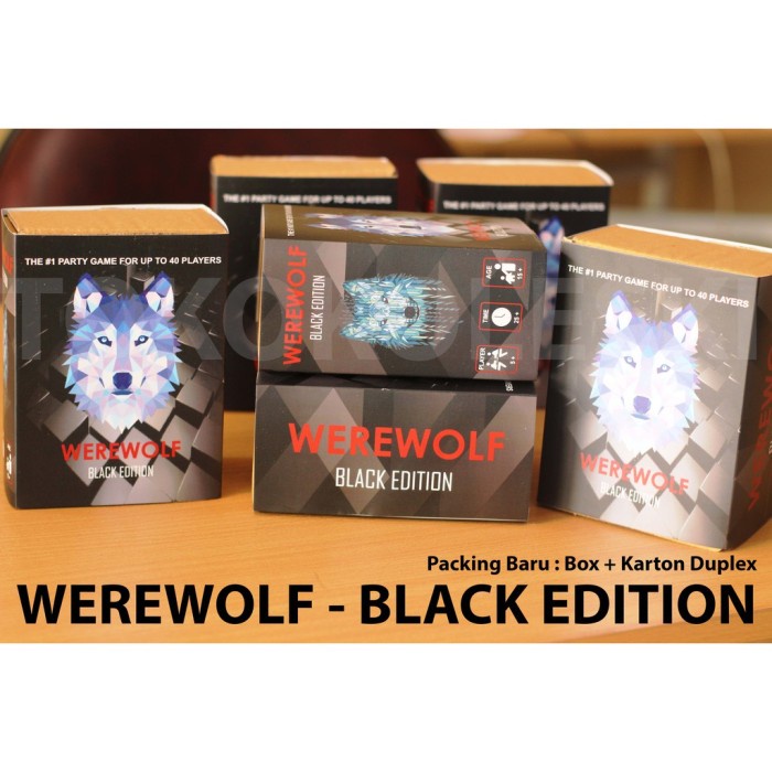 Jual Play Werewolf / Mafia Card Game Simplicity Pack - 18 Card / 9 ...