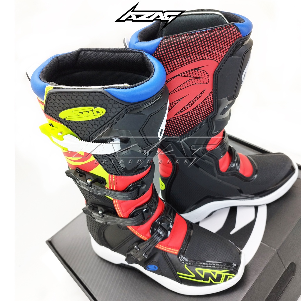 Jual Sepatu Boots Motocross SND Original | Shopee Indonesia