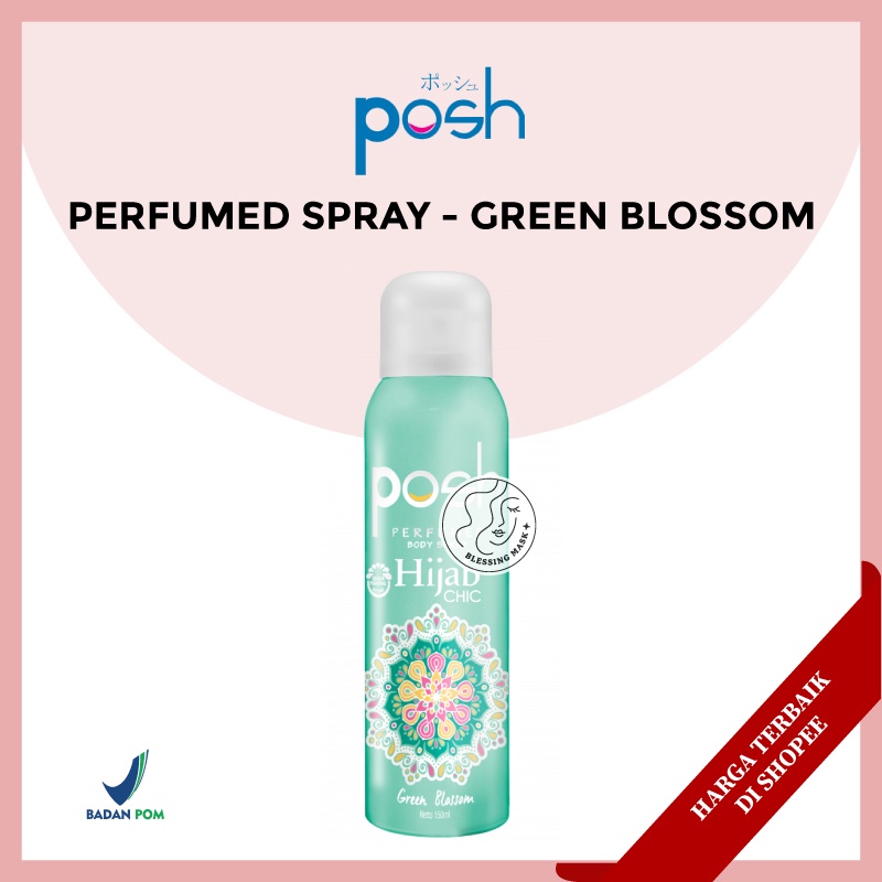 Jual Posh Body Spray 150ml Men / Girls Perfumed Pria Wanita Body Spray ...
