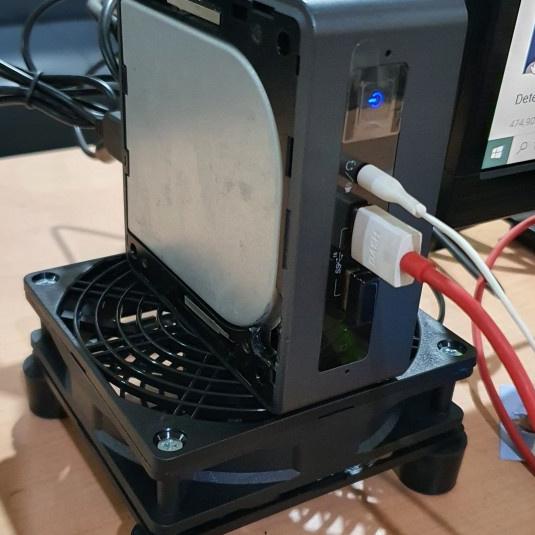 Jual BFT-R78 USB Fan Cooler Router Portable cooling pad & Stand Holder ...