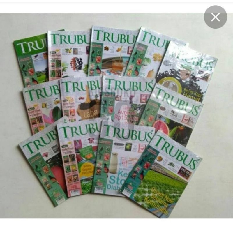 Jual MAJALAH TRUBUS BARU BERSEGEL | Shopee Indonesia