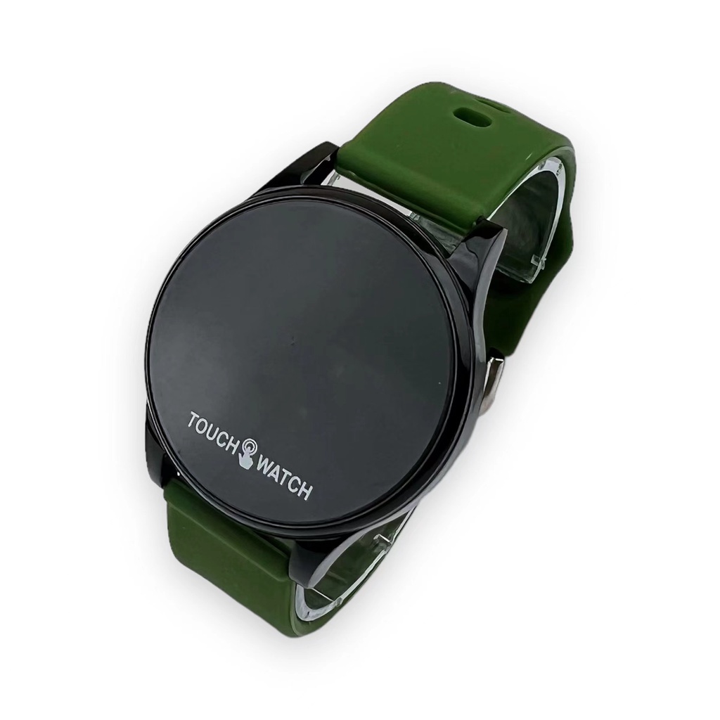 Jual [DGS] COD Jam Tangan Pria Cowok Digital Led Rubber Touch Watch ...