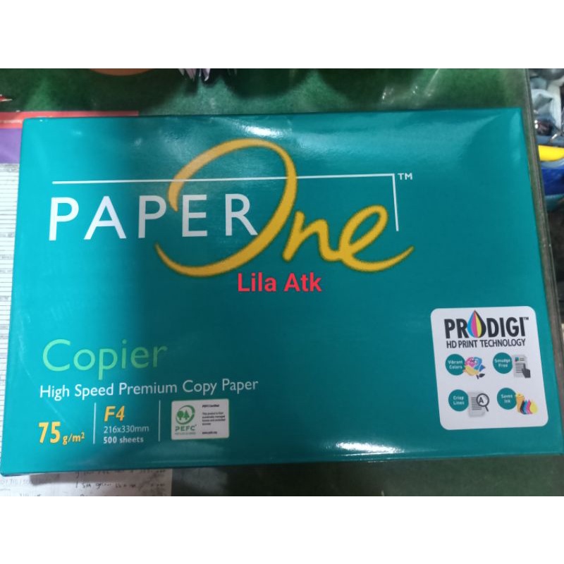 Jual Kertas F4 Paper One 75gram | Shopee Indonesia