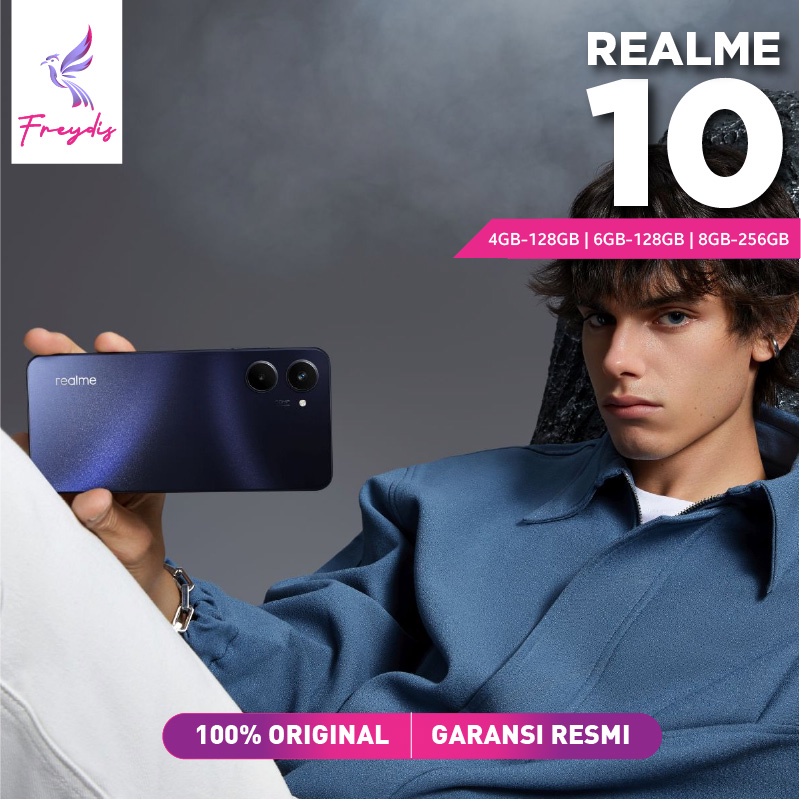 Jual Realme 10 4/128 8/128 8/256 GB RAM 4 8 ROM 128 256 GB 4GB 8GB 128GB 256GB HP Smartphone ...