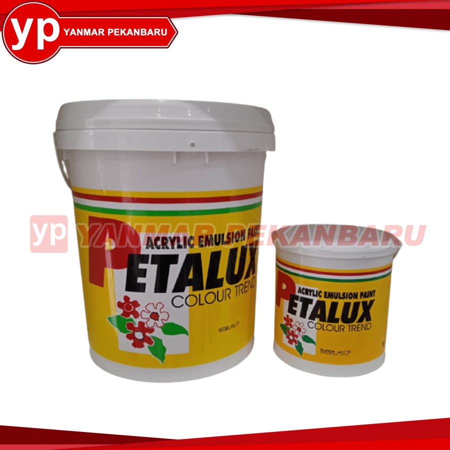 Jual Cat Tembok Acrylic Exterior & Interior PETALUX Wall Paint - 25 Kg ...