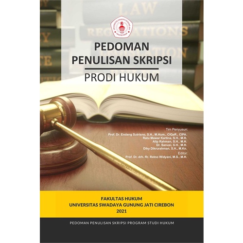 Jual Buku Pedoman Penulisan Skripsi Prodi Hukum - Prof. Dr. Endang ...