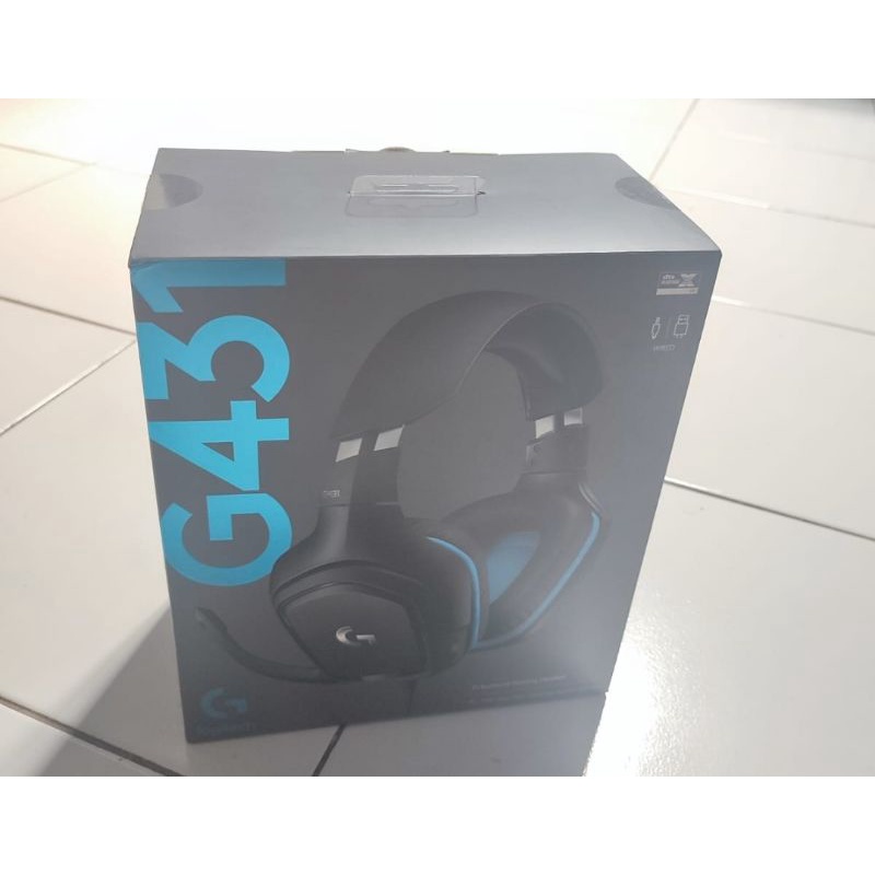 Jual logitech G431 7.1 Surround sound gaming headset | Shopee Indonesia