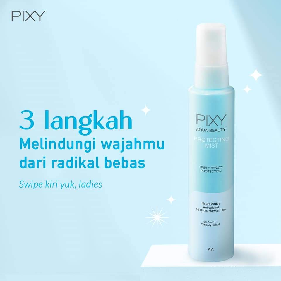 Jual PIXY Aqua Beauty Protecting Mist 100ml (BESAR) | Shopee Indonesia