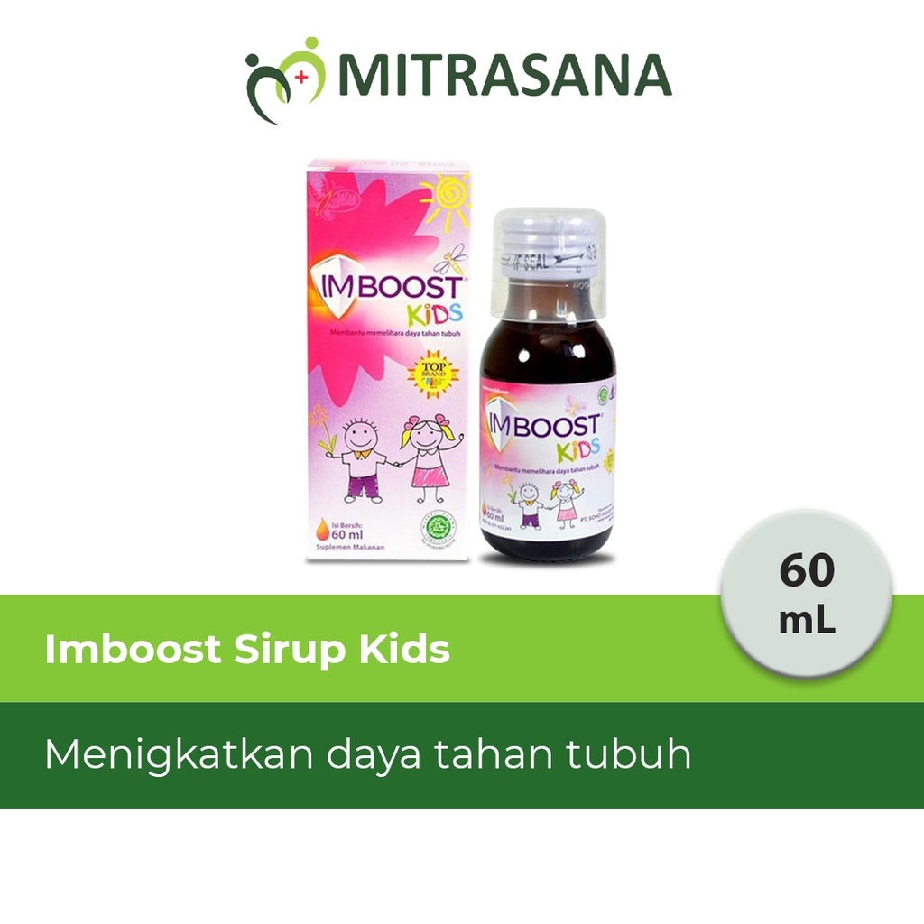 Jual Imboost Kids Syrup - 60 ml - Sirup Daya Tahan Tubuh Untuk Anak ...