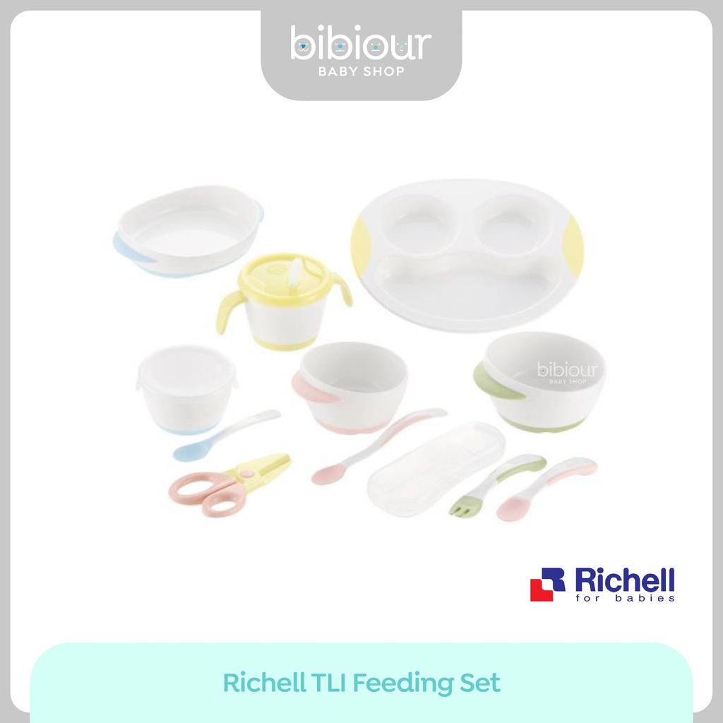 Jual Richell Feeding Set (99201) | Shopee Indonesia