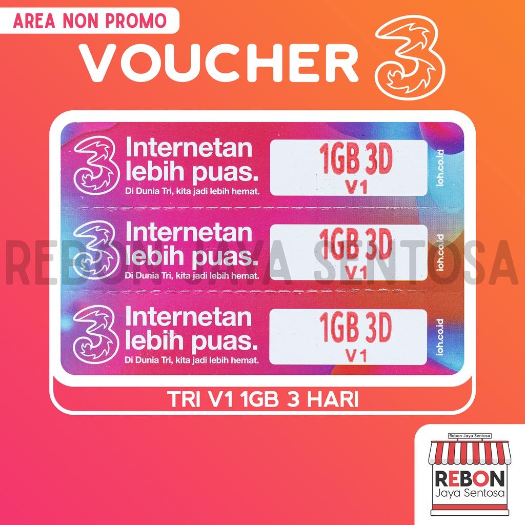Jual V Tri V1 1Gb 3D Happy | Shopee Indonesia