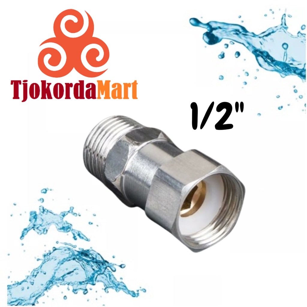 Jual Sok Sambungan pipa sock 1/2 inch sambungan kran air sock ring drat ...