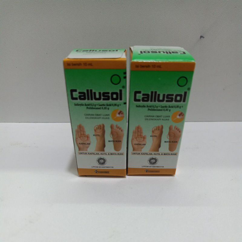 Jual callusol 10ml - botol | Shopee Indonesia