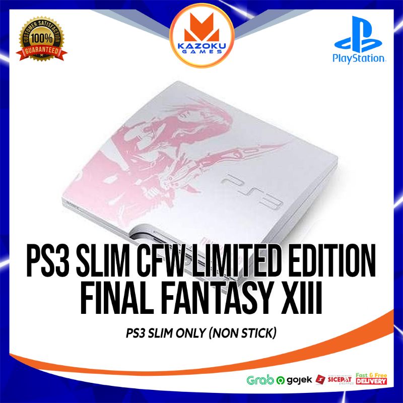 Jual Playstation 3 Sony Slim Final Fantasy 320GB CFW/HAN/OFW FULL GAME ...