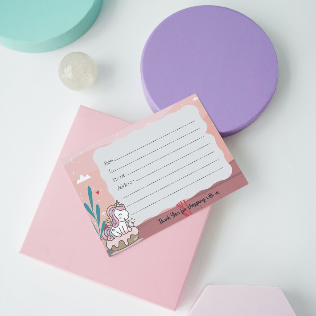 Jual STIKER ALAMAT / LABEL PENGIRIMAN 10 X 7 cm ( 100pcs ) C1 | SUN ...