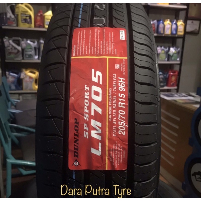 Jual ban 205/70 R15 96H Dunlop LM705 Ban Mobil 205 70 15 (Innova ...