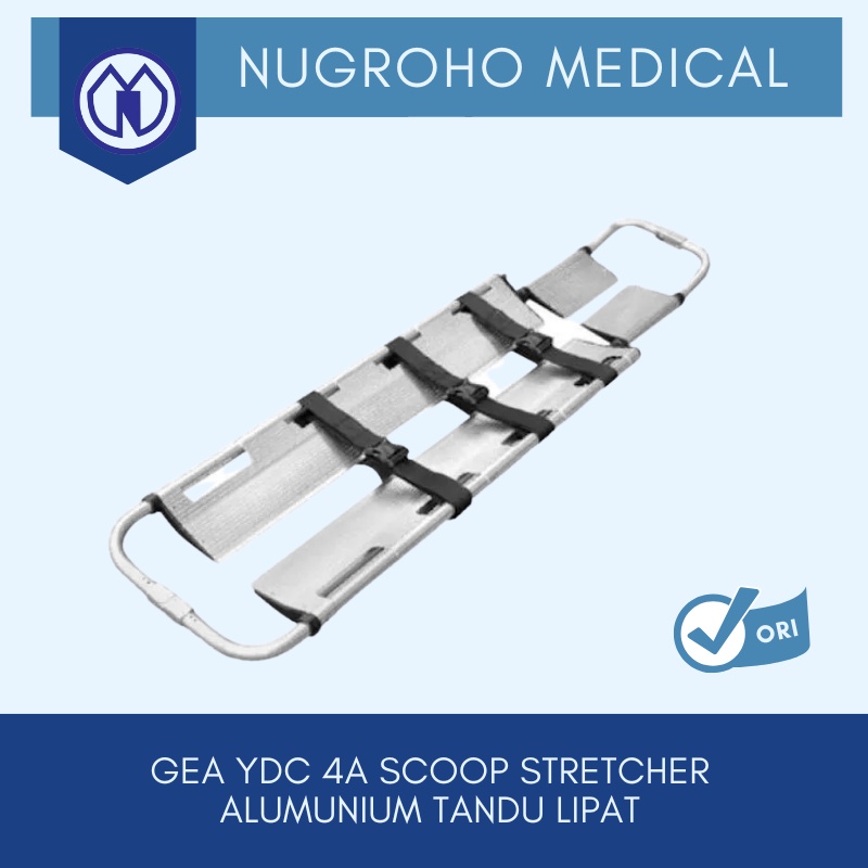 Jual GEA YDC 4A Scoop Stretcher Alumunium Tandu Lipat - Emergency Rumah ...
